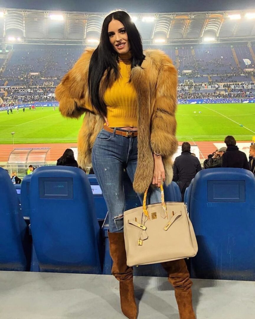 100% Real Fur Coat "Reagan (natural)" - Real Fur Coats for Women - Aria ...