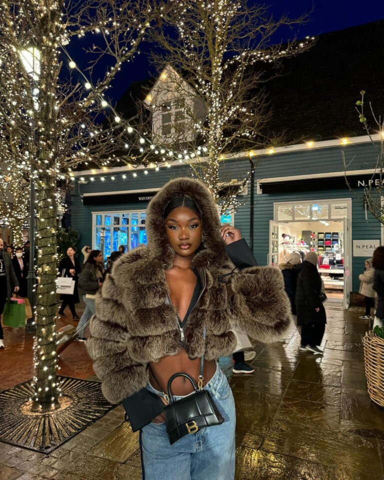 Abrigos, chalecos y chaquetas de piel de zorro para mujer - Ropa fina ...